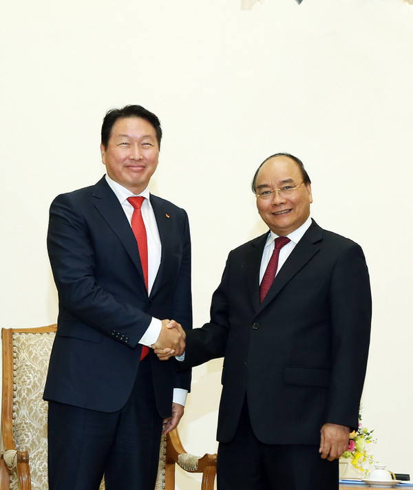 SK Chairman Chey Tae-won leads Korean industries as head of KCCI