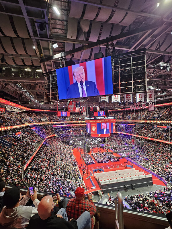 Chairman Kim Eun-soo of The Korea Post attends Trump’s inauguration and ...