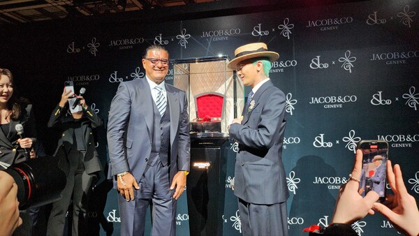 G-Dragon and Jacob & Co. celebrate the grand opening of Korea boutique