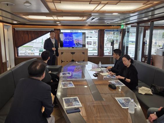 Busan Port, Korea’s largest port and a key logistics hub in Northeast Asia